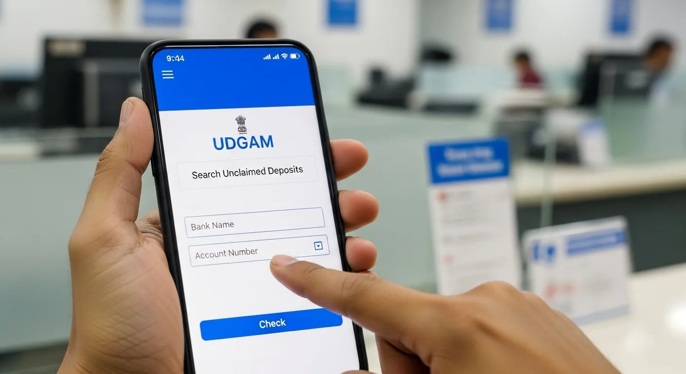 How to check unclaimed deposits at any Bank in India - UDGAM portal ...
